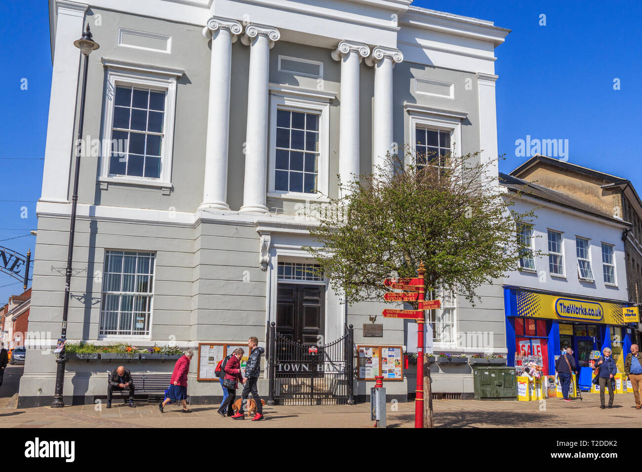 Sudbury Town Centre, Suffolk, England, UK, GB Stock Photo - Alamy