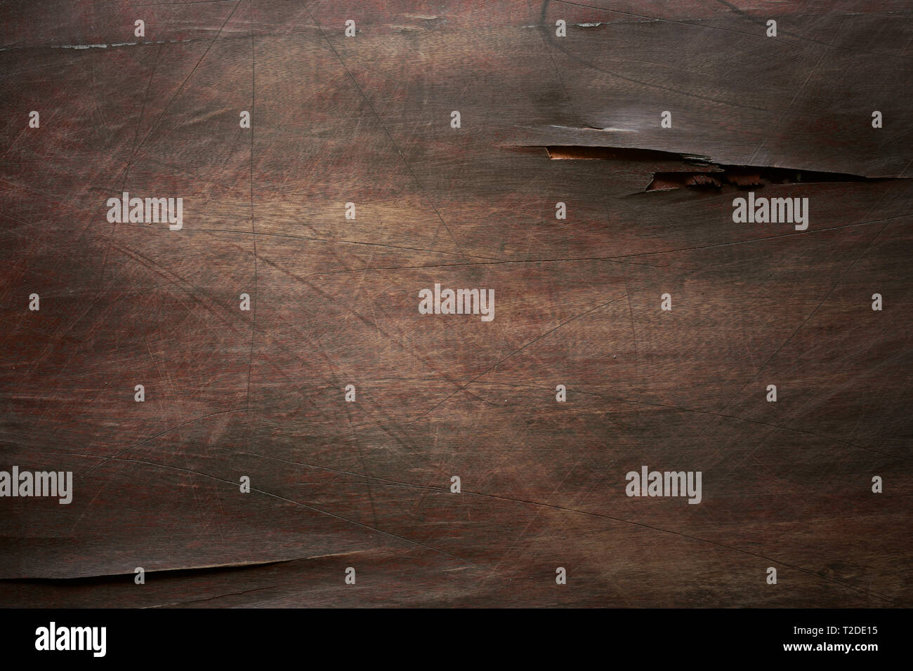 Brown scratched wooden board. Wood texture. Horizontal Stock Photo - Alamy
