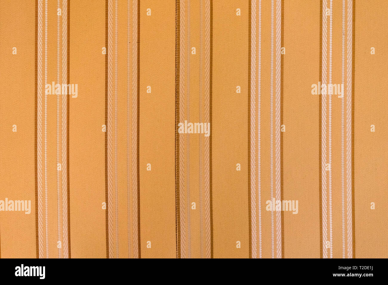 brown fabric with vertical stripes as a background or texture Stock ...