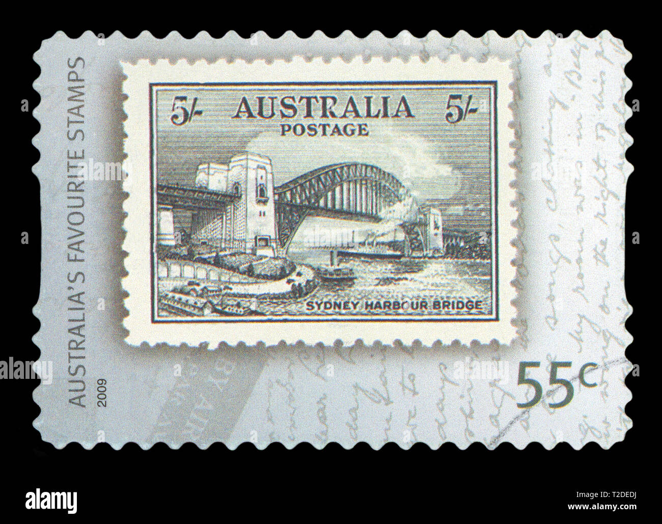 Australia stamp sydney hi-res stock photography and images - Alamy