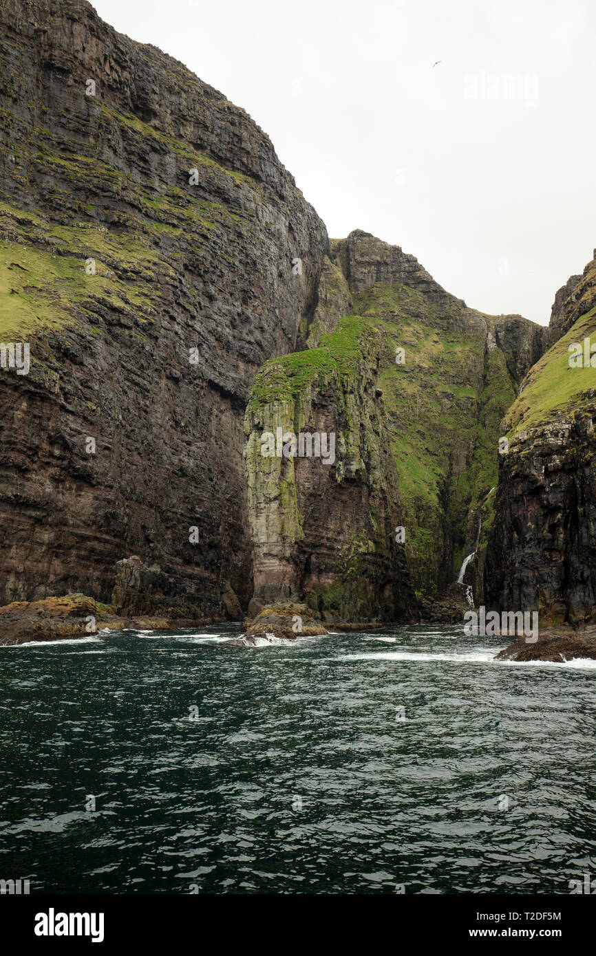 Rocky coast line on island Stock Photo - Alamy