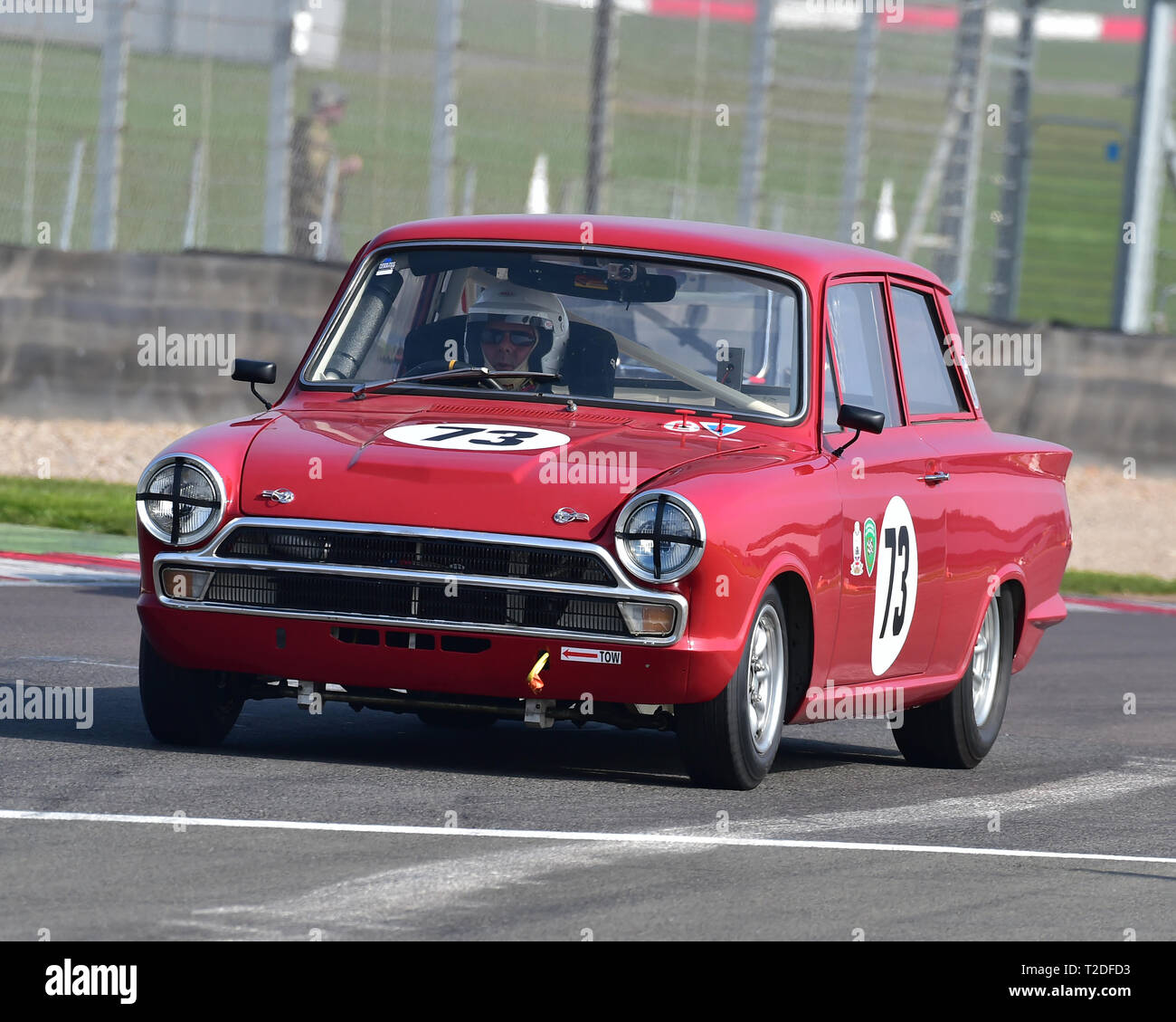 Robyn Slater, Ford Lotus Cortina Mk1, Historic Touring Cars, HSCC ...