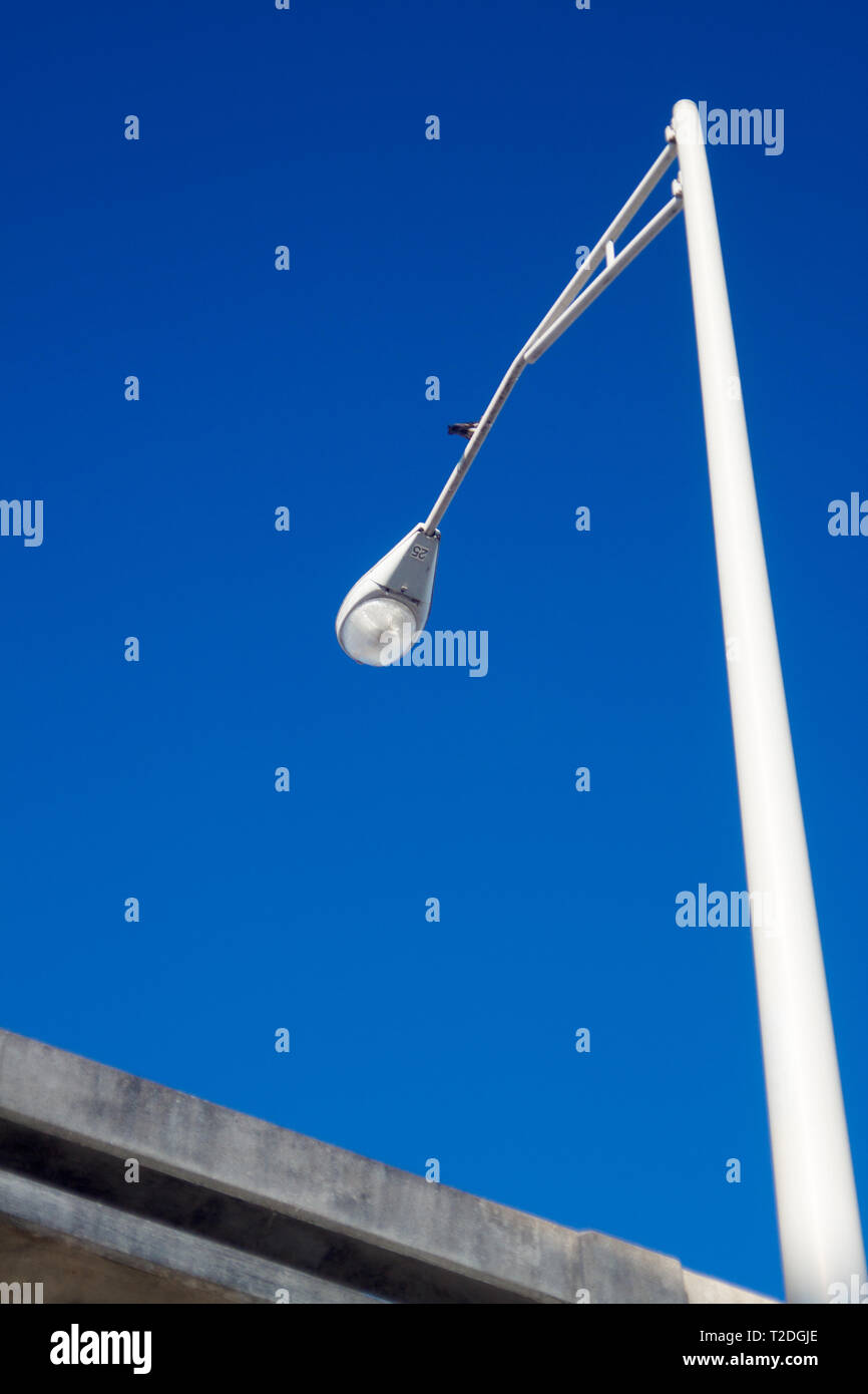 Lamp post on a bridge Stock Photo - Alamy