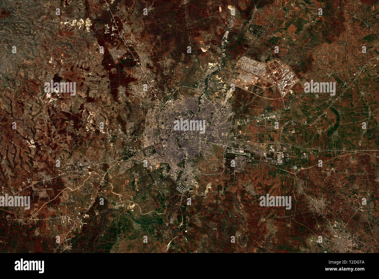 Map of aleppo hi-res stock photography and images - Alamy