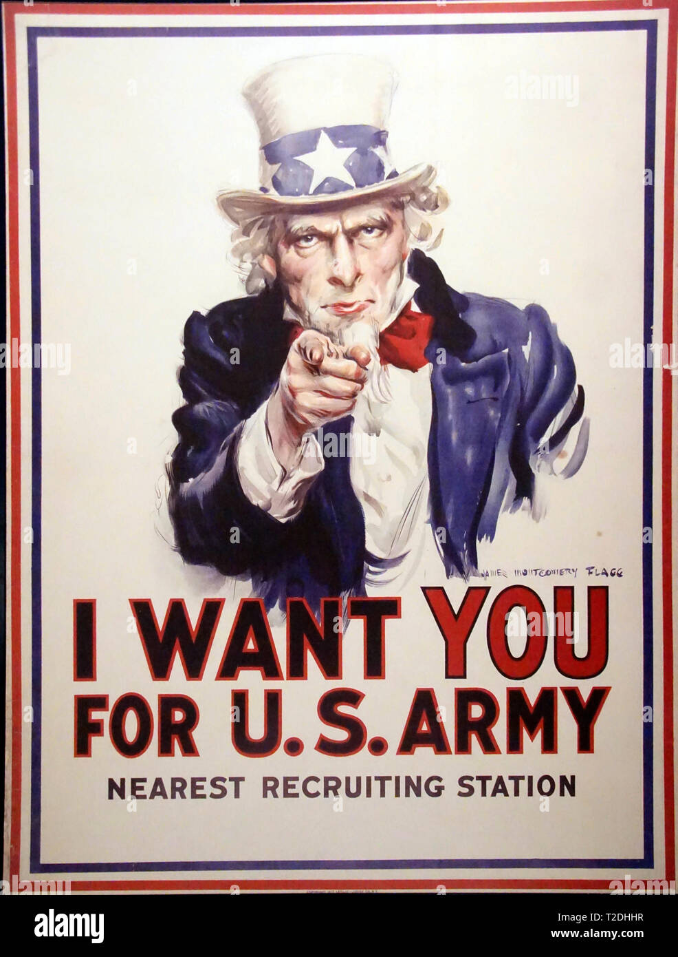 Uncle sam american recruiting poster hi-res stock photography and ...
