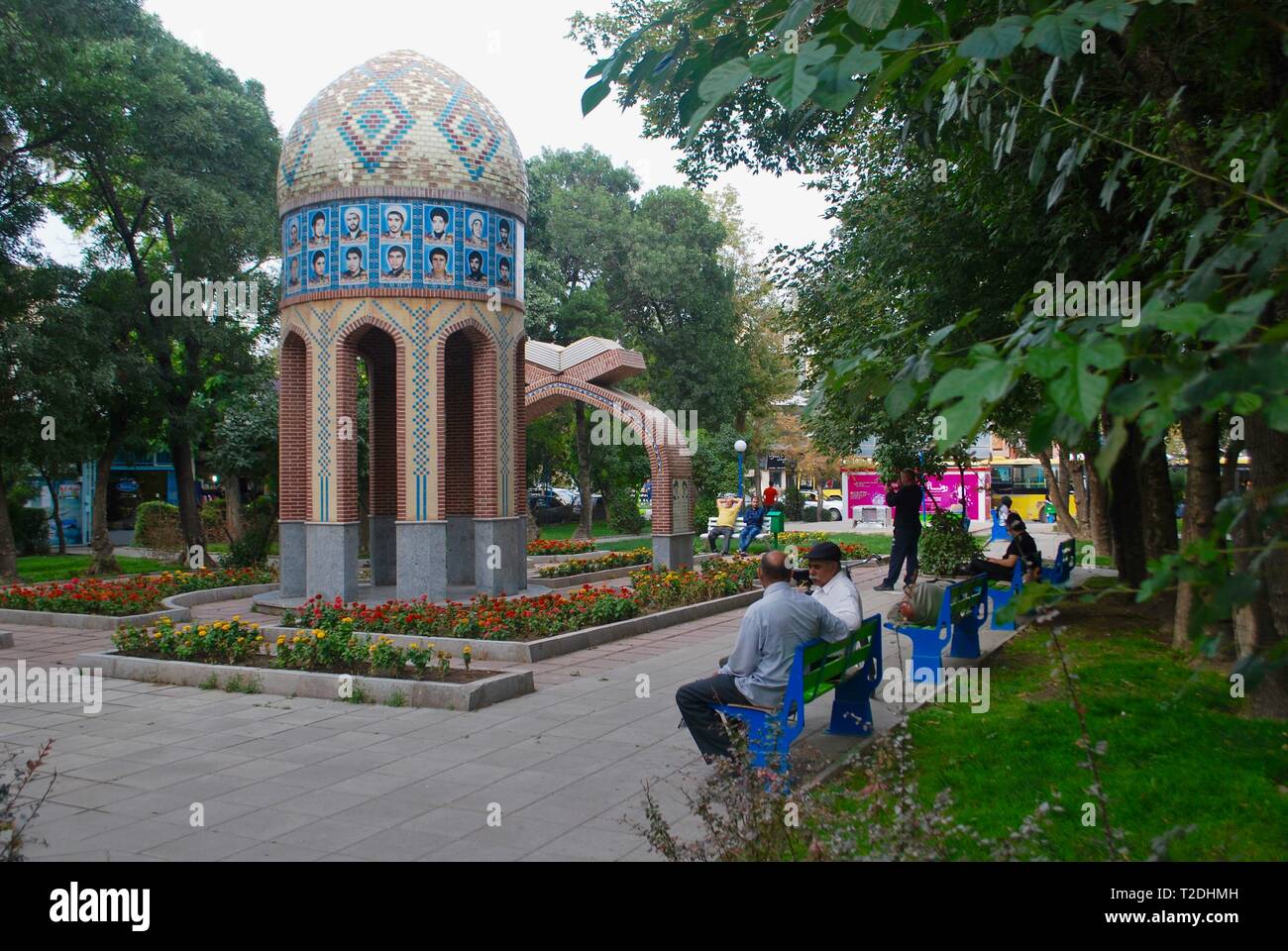 people in a park in Ardabil, Iran Stock Photo - Alamy