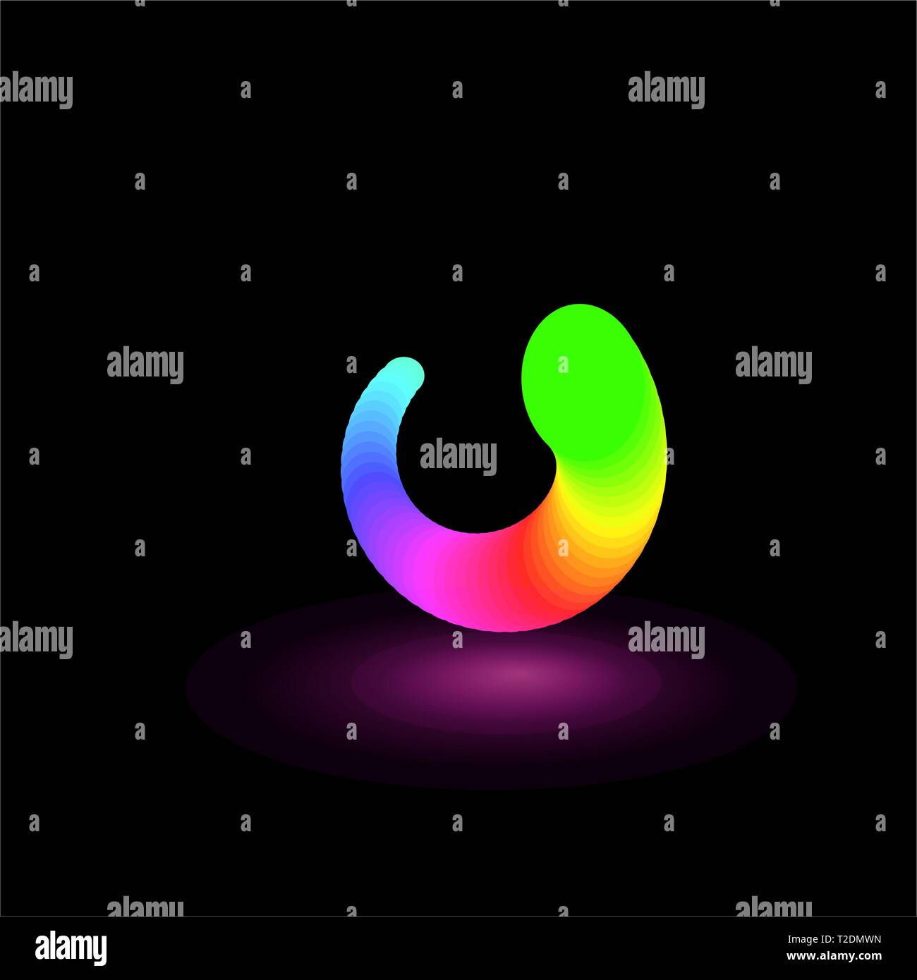 Colorful 3d Stock Vector Images - Alamy