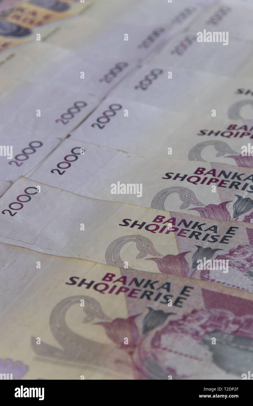 Albanian banknotes hi-res stock photography and images - Alamy