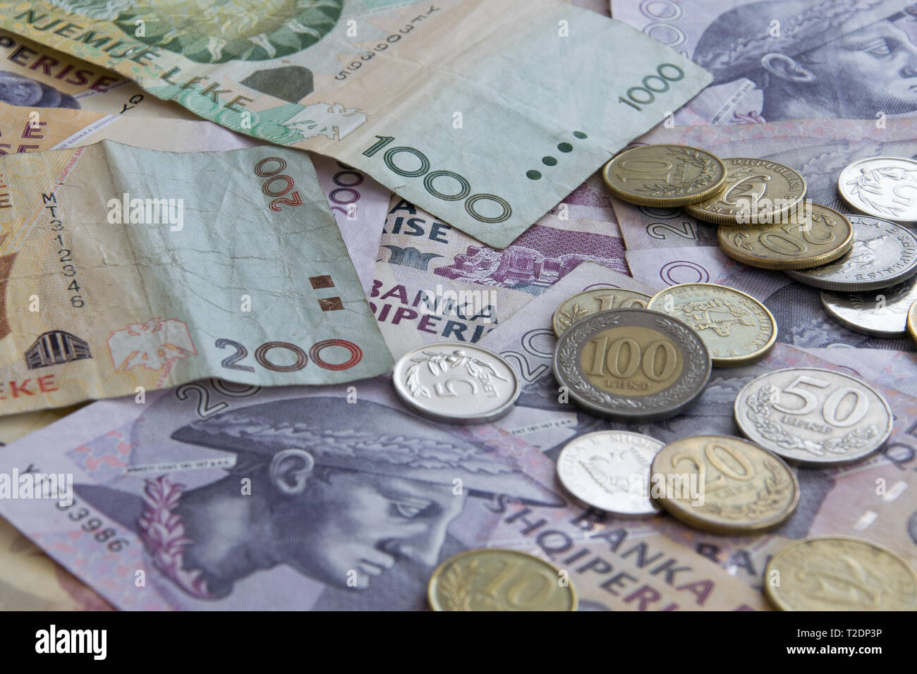 Twenty lek hi-res stock photography and images - Alamy