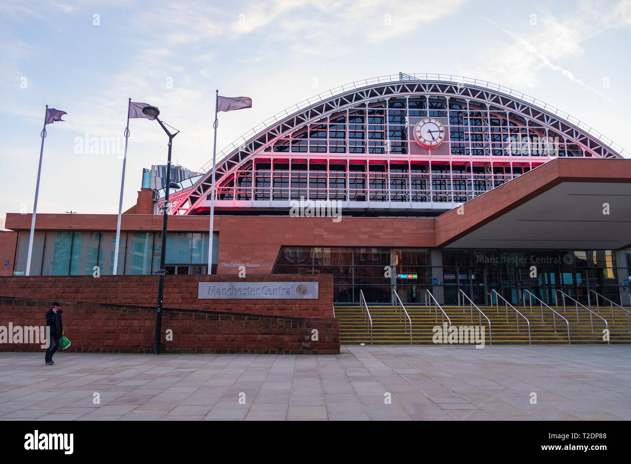 Manchester, United Kingdom - February 17, 2019: Manchester Central ...