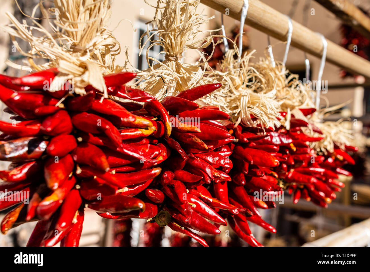 Chili ristras hi-res stock photography and images - Alamy