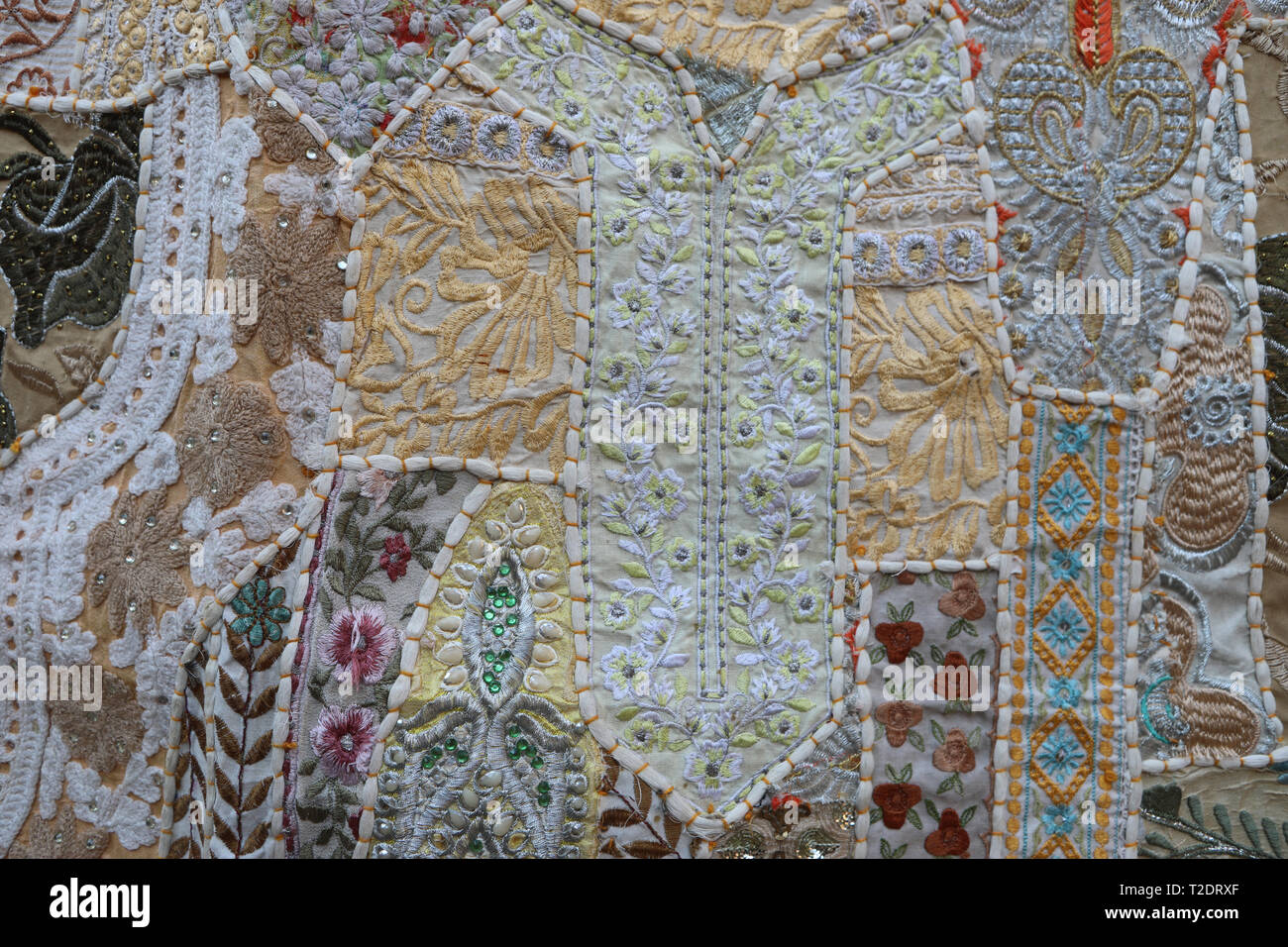 Indian patchwork design hi-res stock photography and images - Alamy