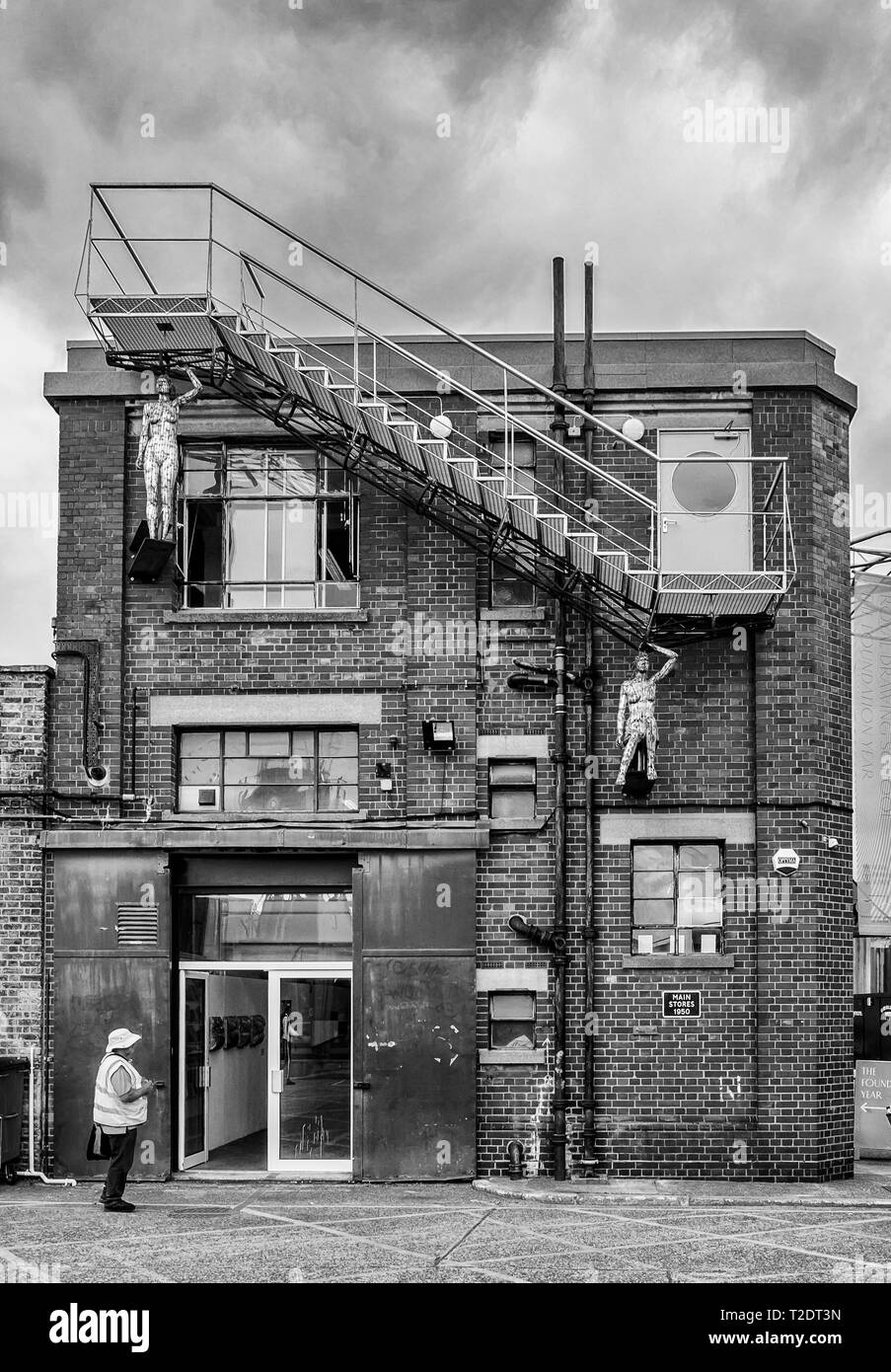 Trinity Buoy Wharf at River Thames and Bow Creek, Leamouth. Home to the ...