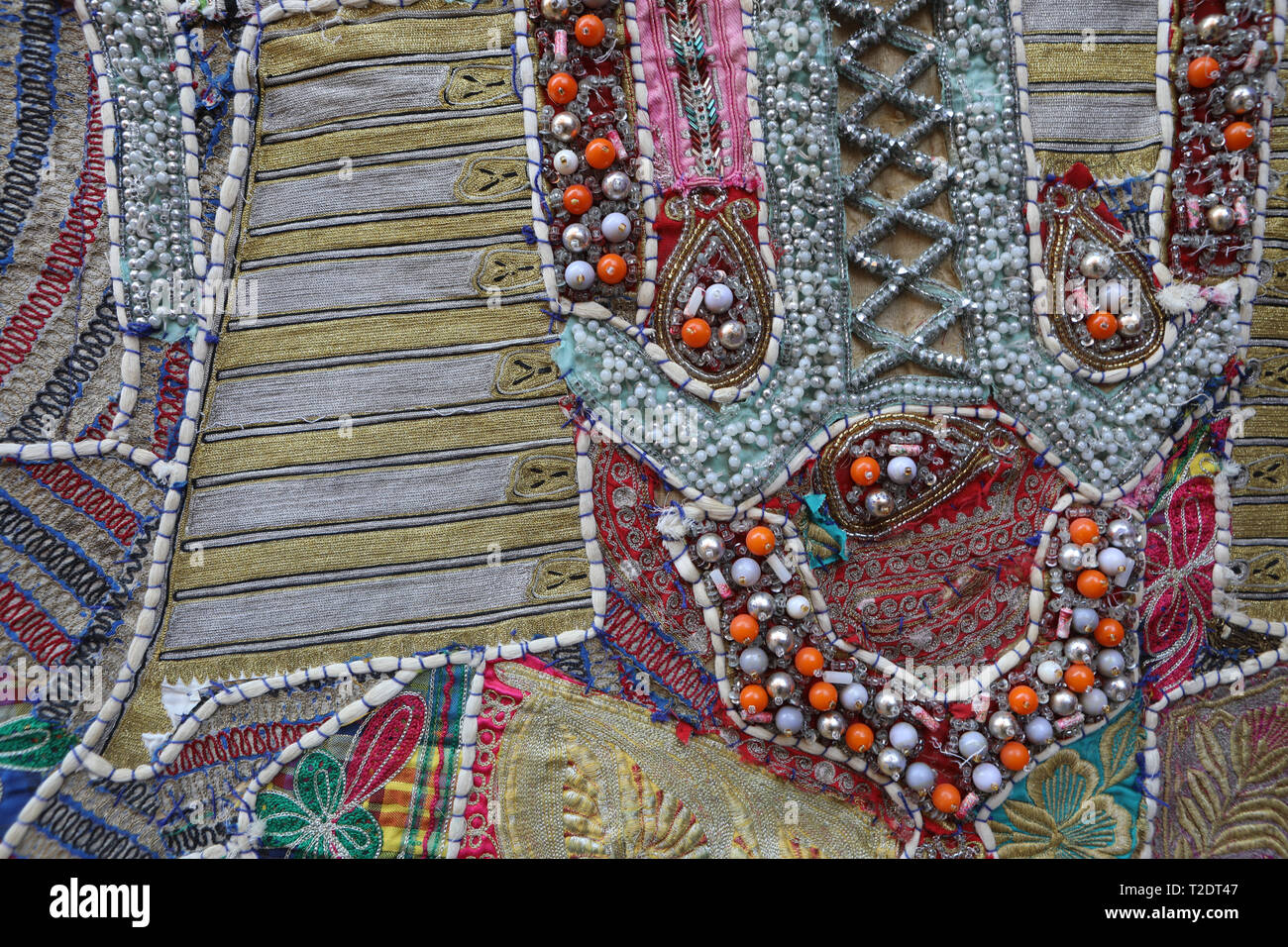 Indian patchwork design hi-res stock photography and images - Alamy