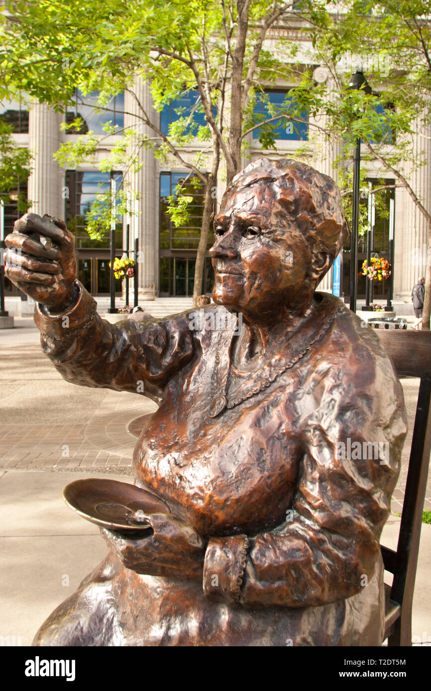 Canada, Alberta Province, Calgary, The Famous Five, women's suffrage ...