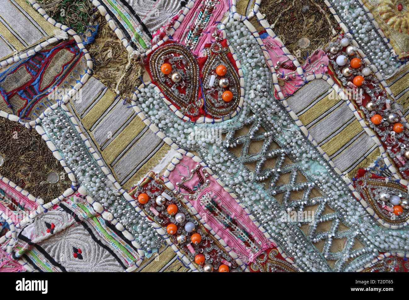 Indian patchwork design hi-res stock photography and images - Alamy