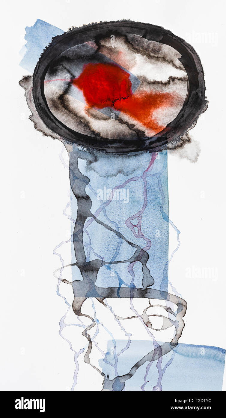 Indian Watercolor High Resolution Stock Photography and Images - Alamy