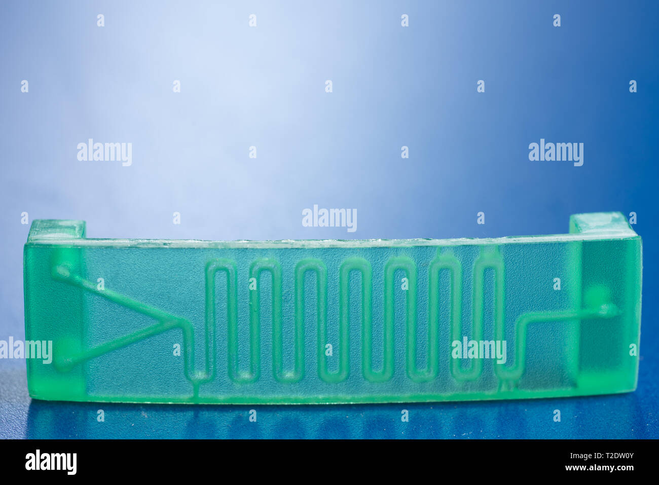 Lab on chip microfluidic device Stock Photo - Alamy