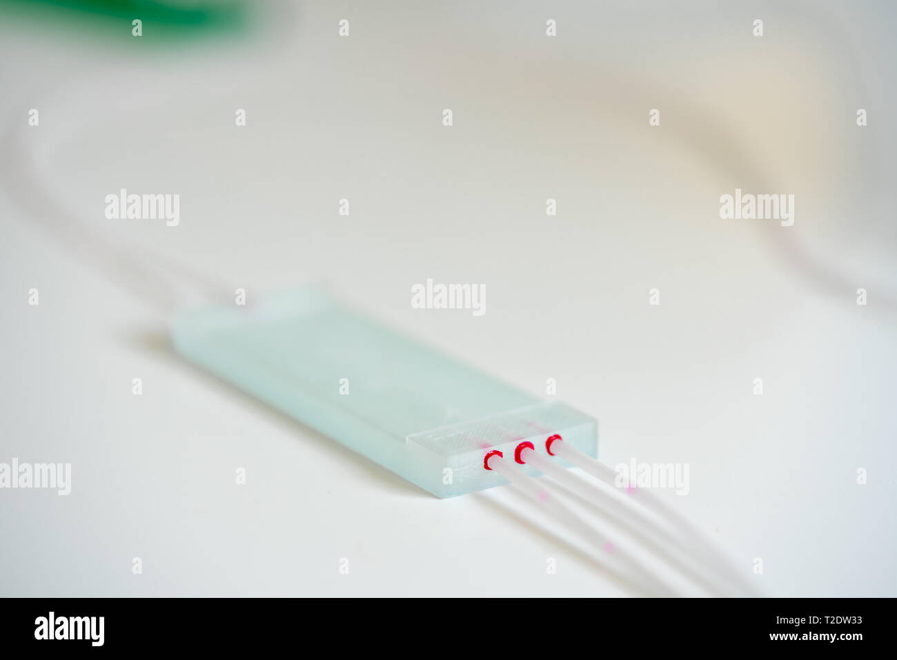 Lab on chip microfluidic device Stock Photo - Alamy
