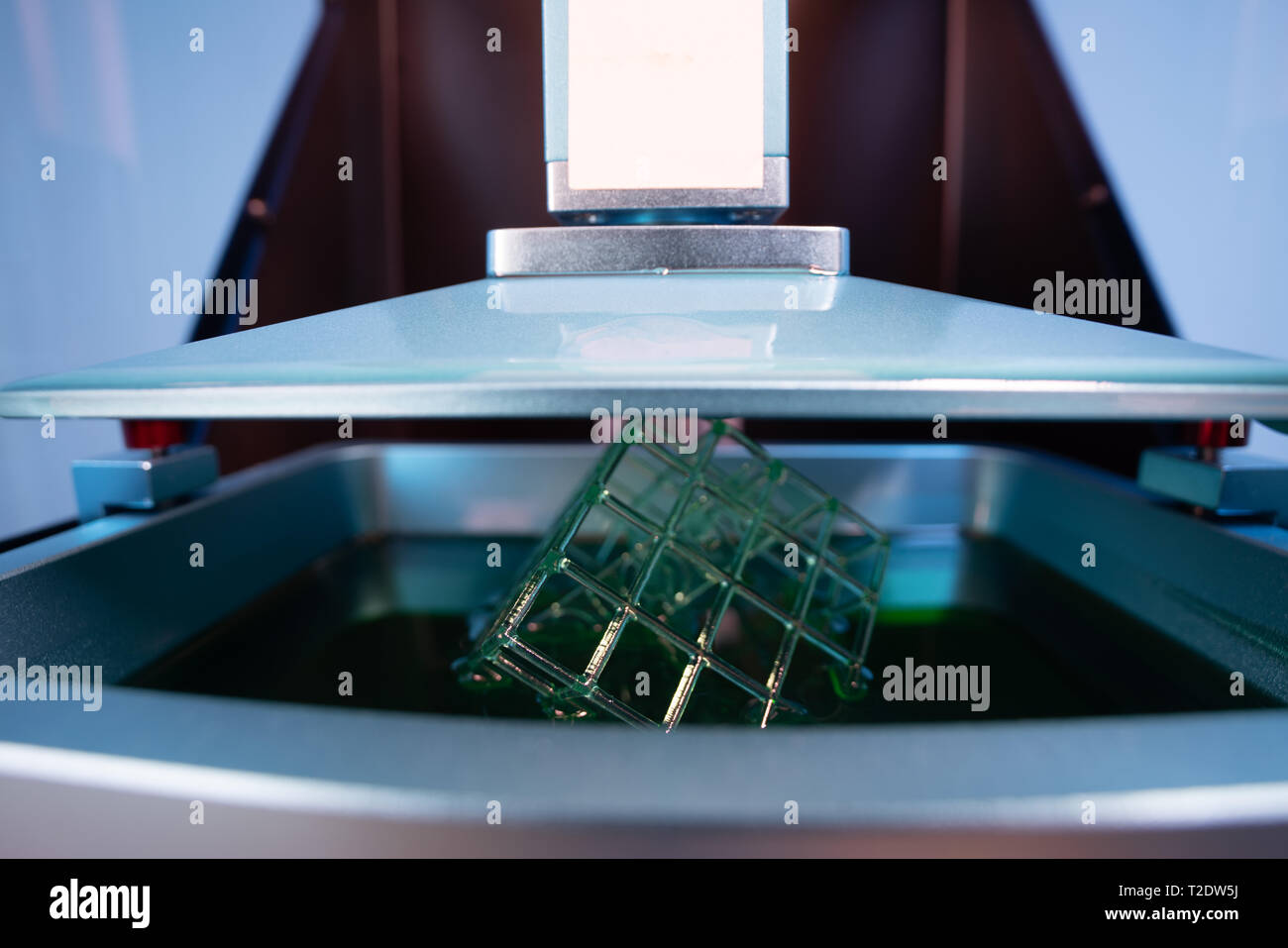 SLA Stereolithography DLP- Digital Light Processing 3D Printer Stock ...