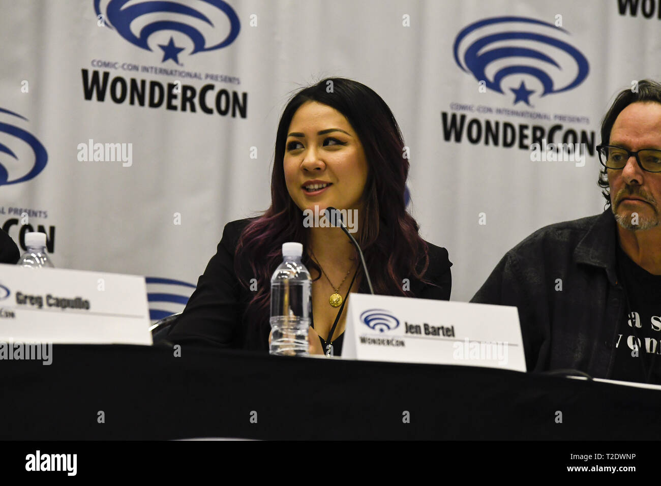 March 9, 2019 - Anaheim, California, U.S - Jen Bartel at Wondercon in ...