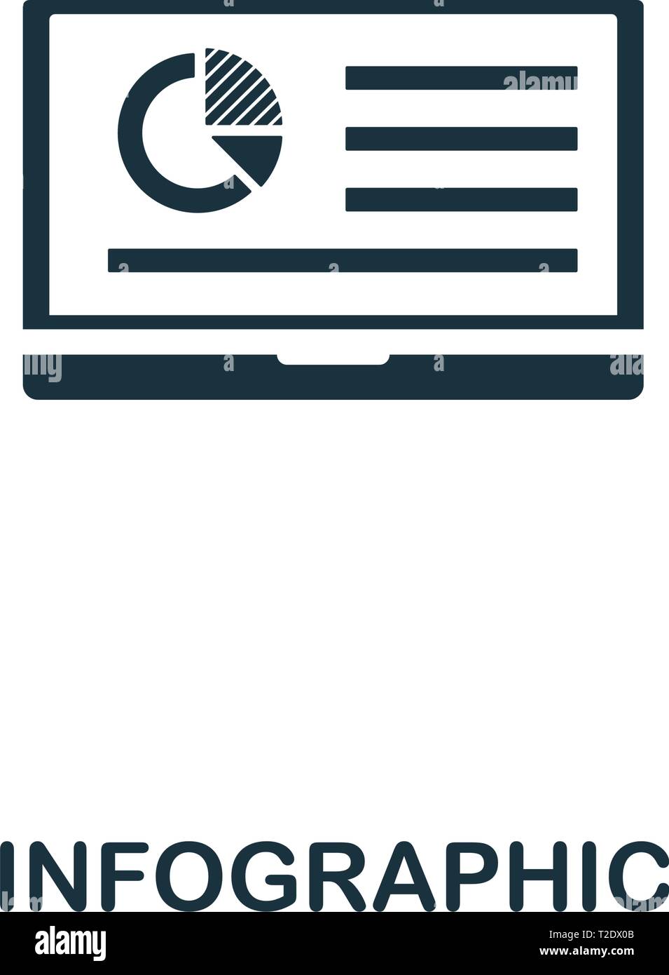 Infographic icon. Creative element design from content icons collection ...