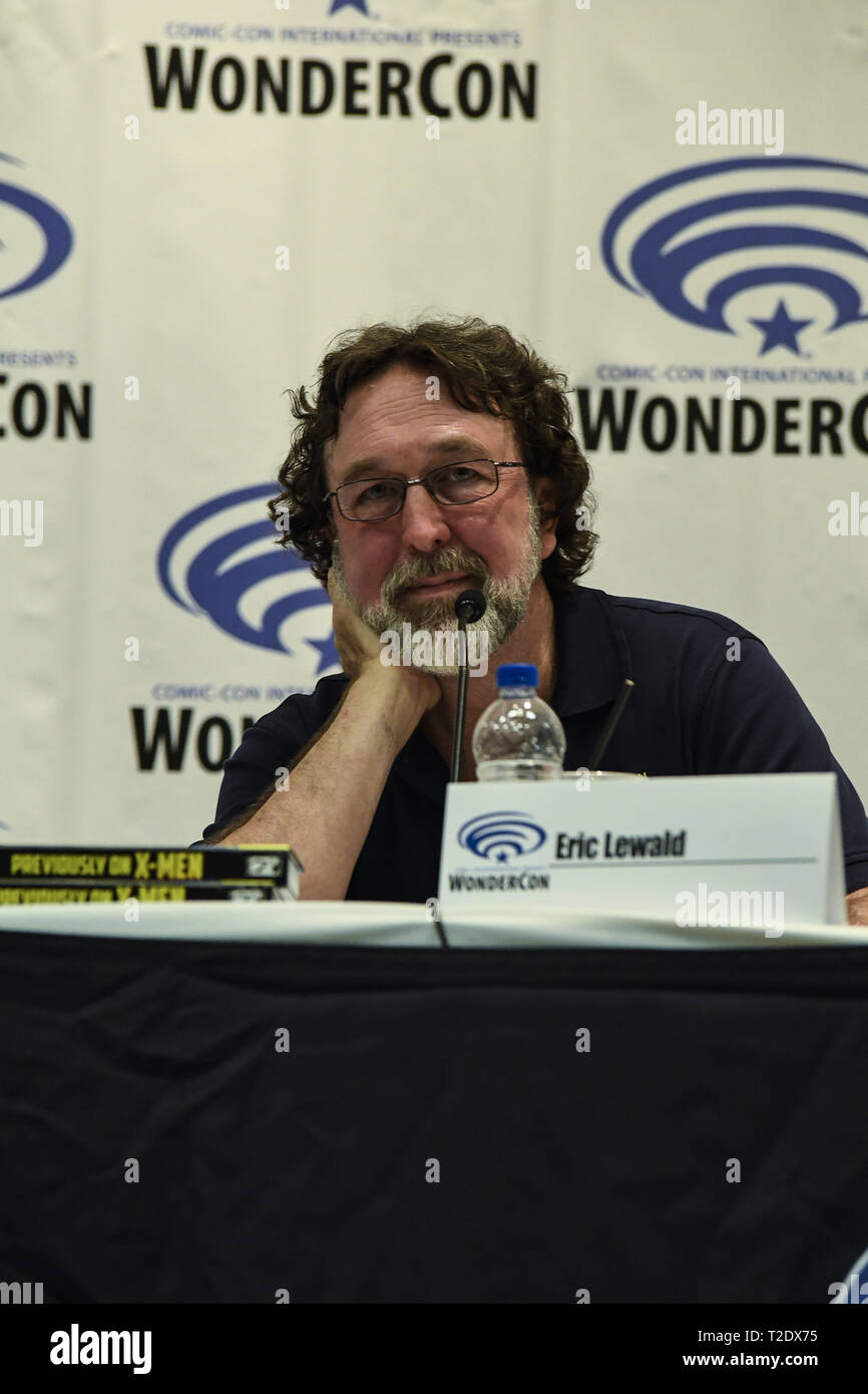 March 9, 2019 - Anaheim, California, U.S - Eric Lewald at Wondercon in Anaheim Ca. March 31 ...