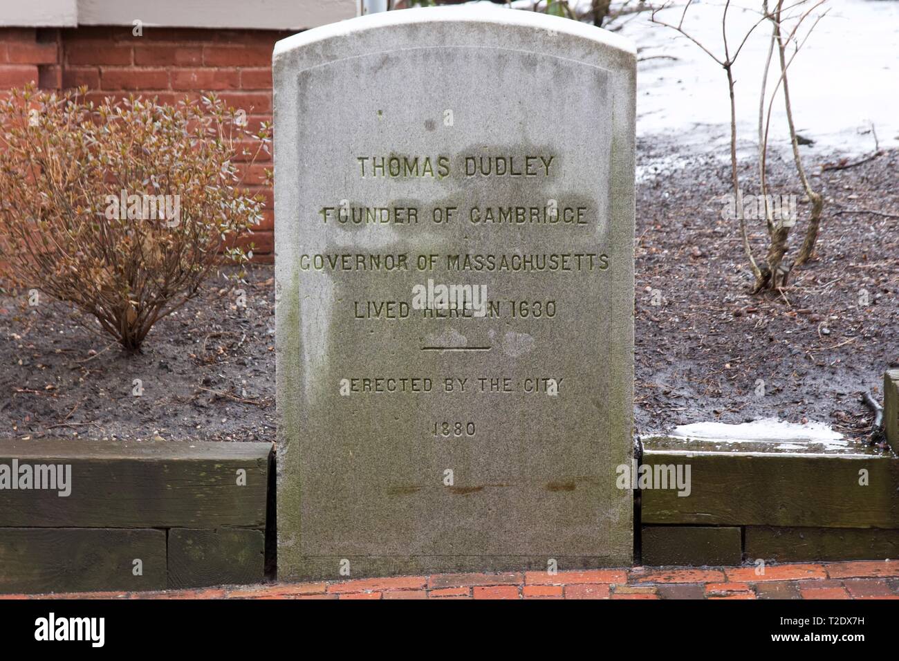 Thomas dudley governor hi-res stock photography and images - Alamy