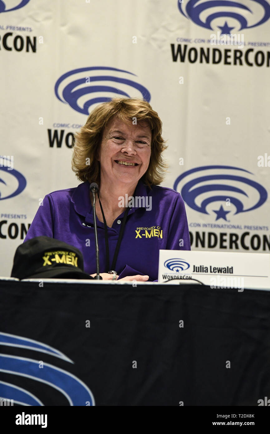 March 9, 2019 - Anaheim, California, U.S - Julia Lewald at Wondercon in ...