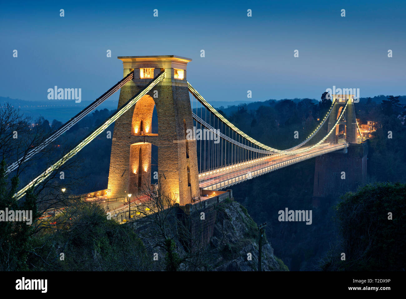Bristol suspension bridge 19th century hi-res stock photography and ...