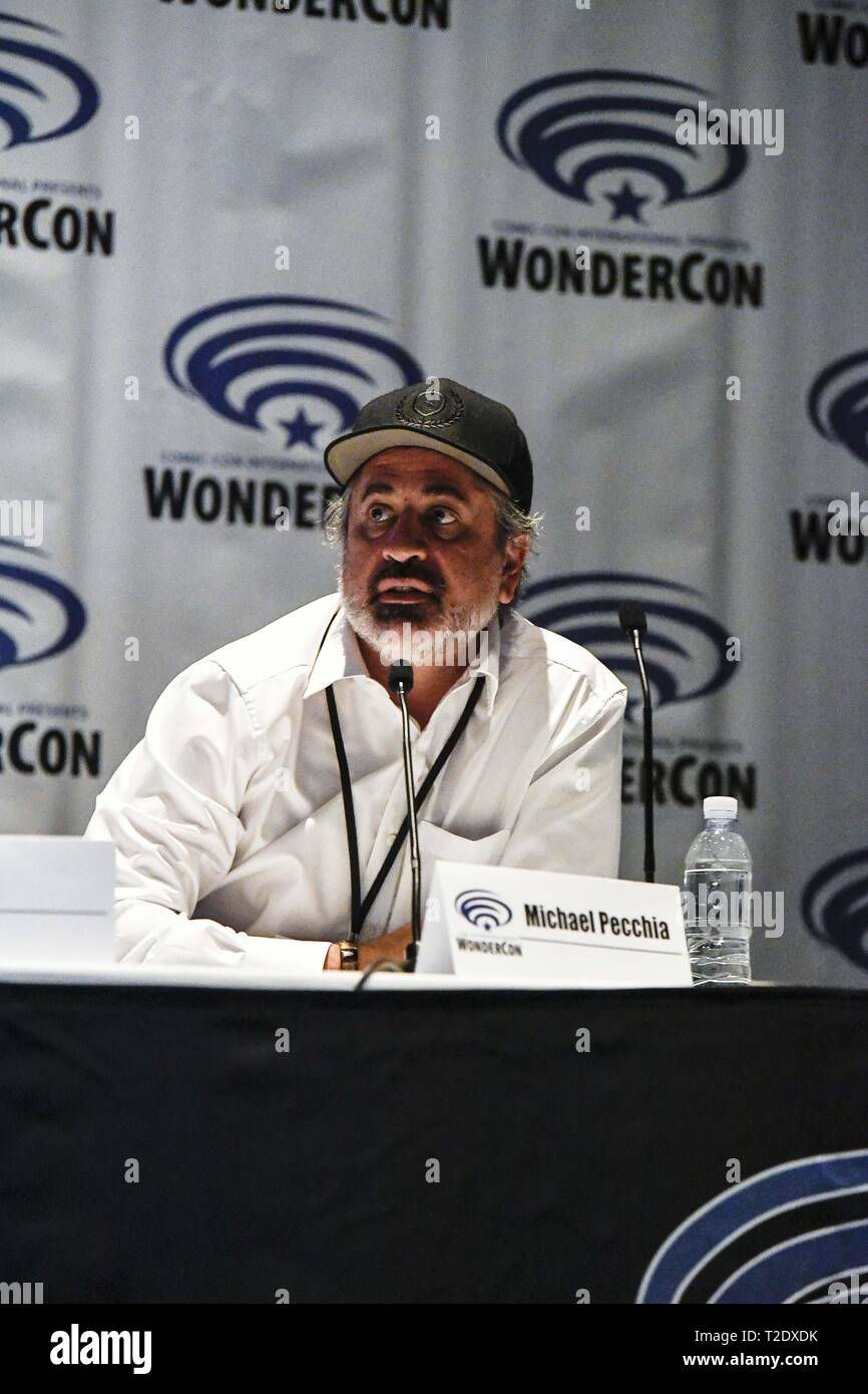 March 9, 2019 - Anaheim, California, U.S - Michael Pecchia at Wondercon ...