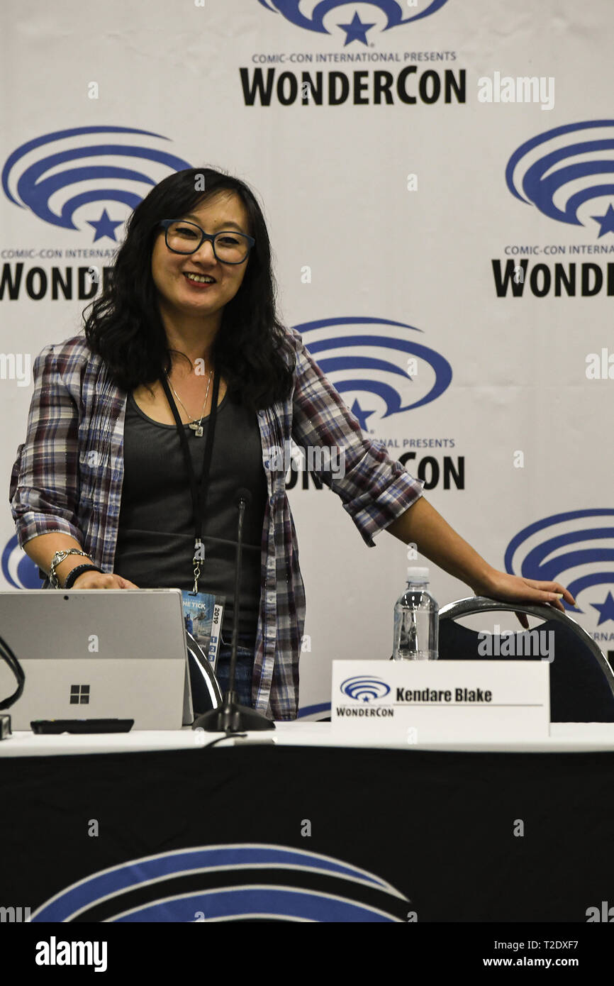 March 9, 2019 - Anaheim, California, U.S - Kendare Blake at Wondercon ...