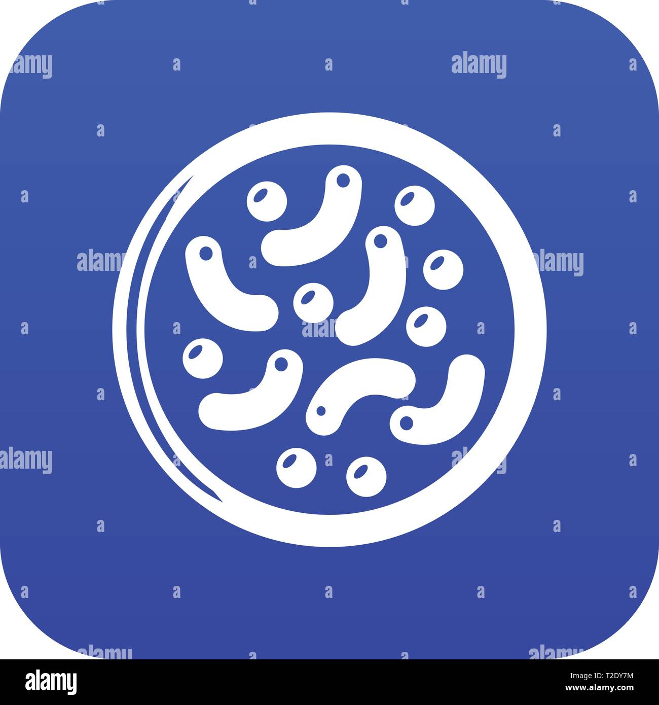 Accumulation of bacteria Stock Vector Images - Alamy