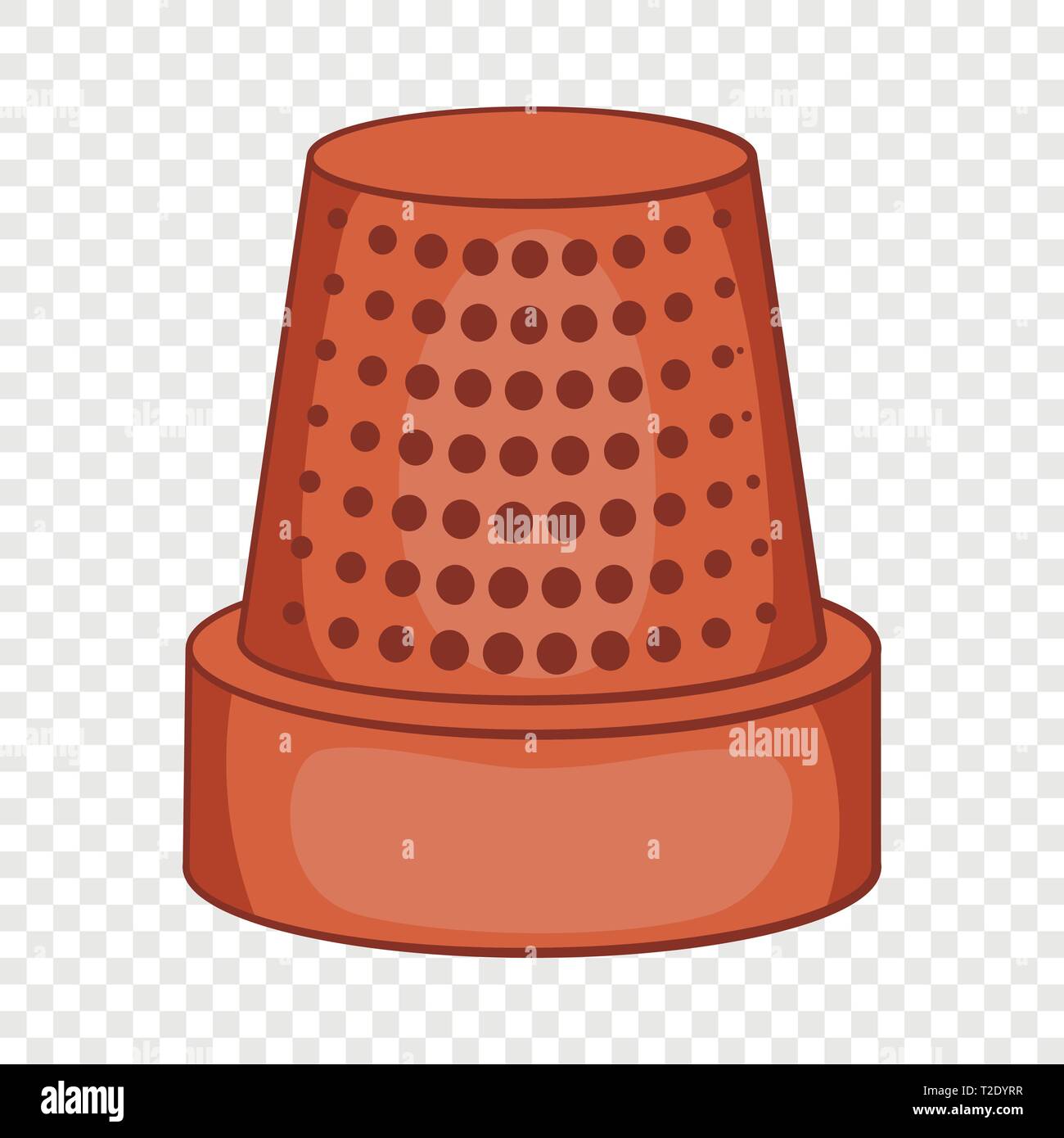 Thimble icon, cartoon style Stock Vector Image & Art - Alamy