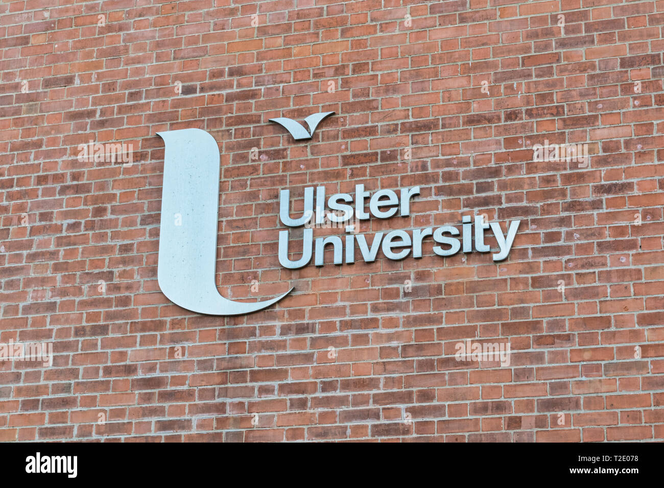 Derry, Northern Ireland -March 28, 2019: This is the Ulster University ...