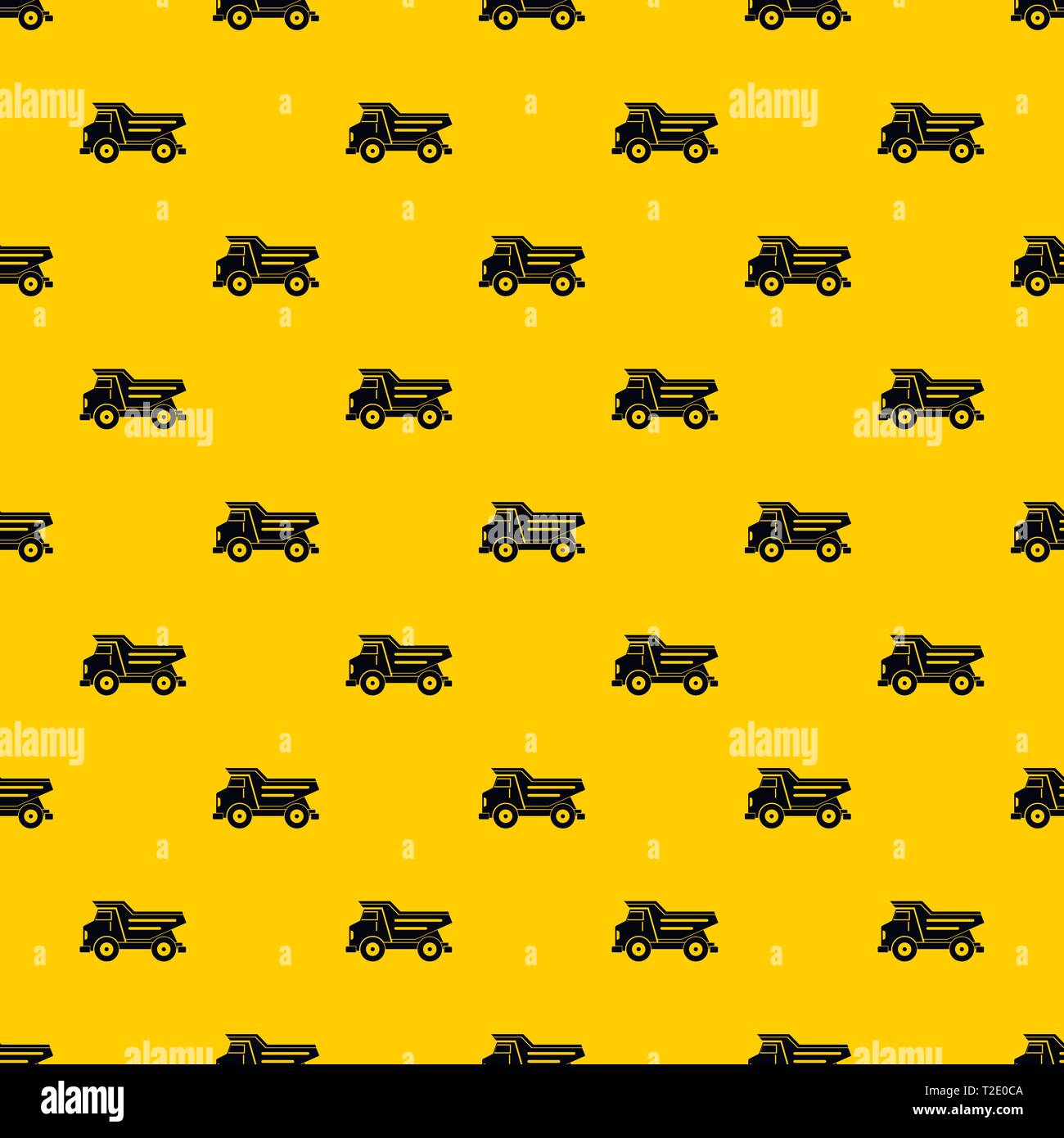 Dump truck pattern vector Stock Vector Image & Art - Alamy