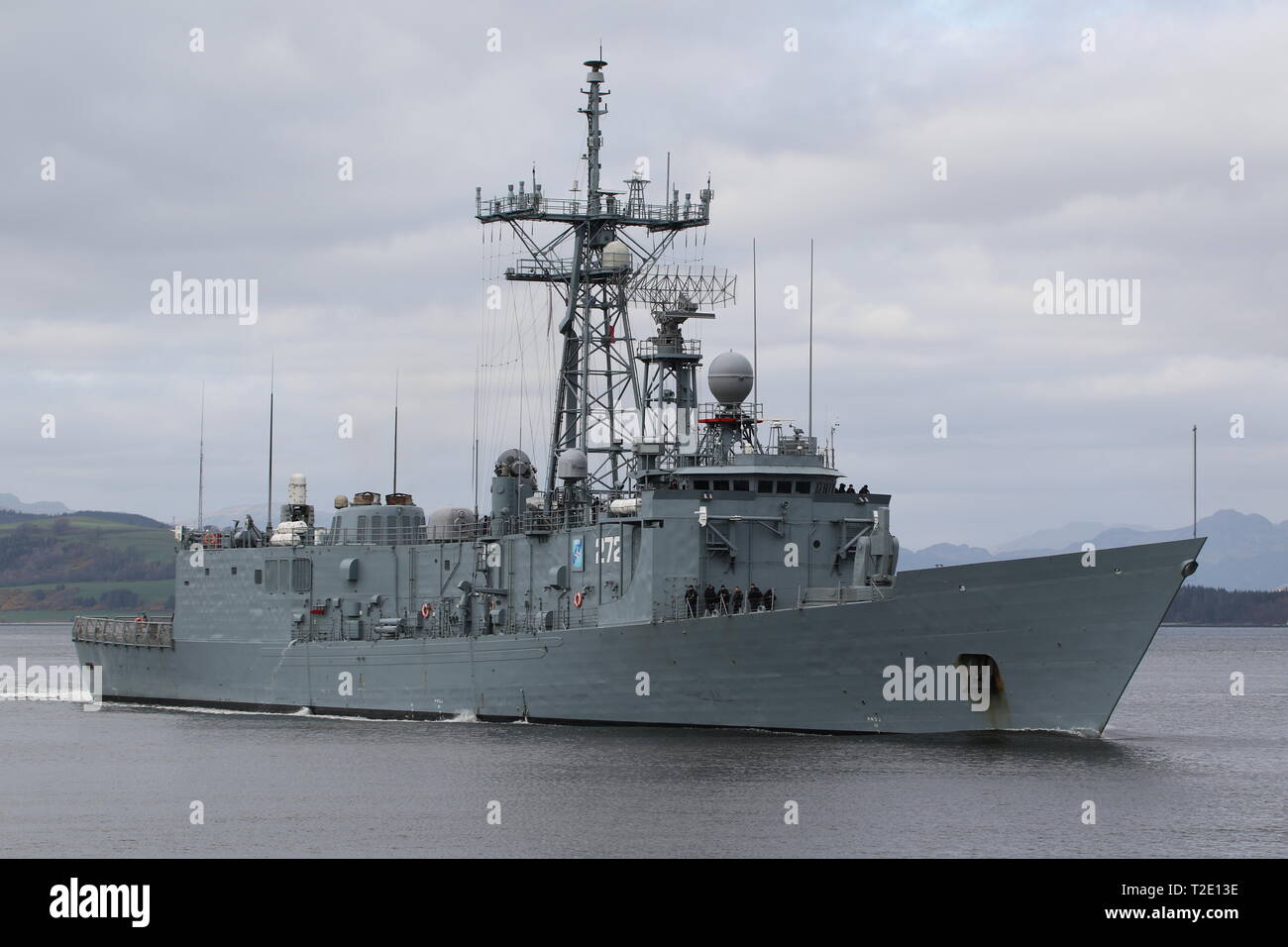 ORP General Kazimierz Pulaski (272), an Oliver Hazard Perry-class ...