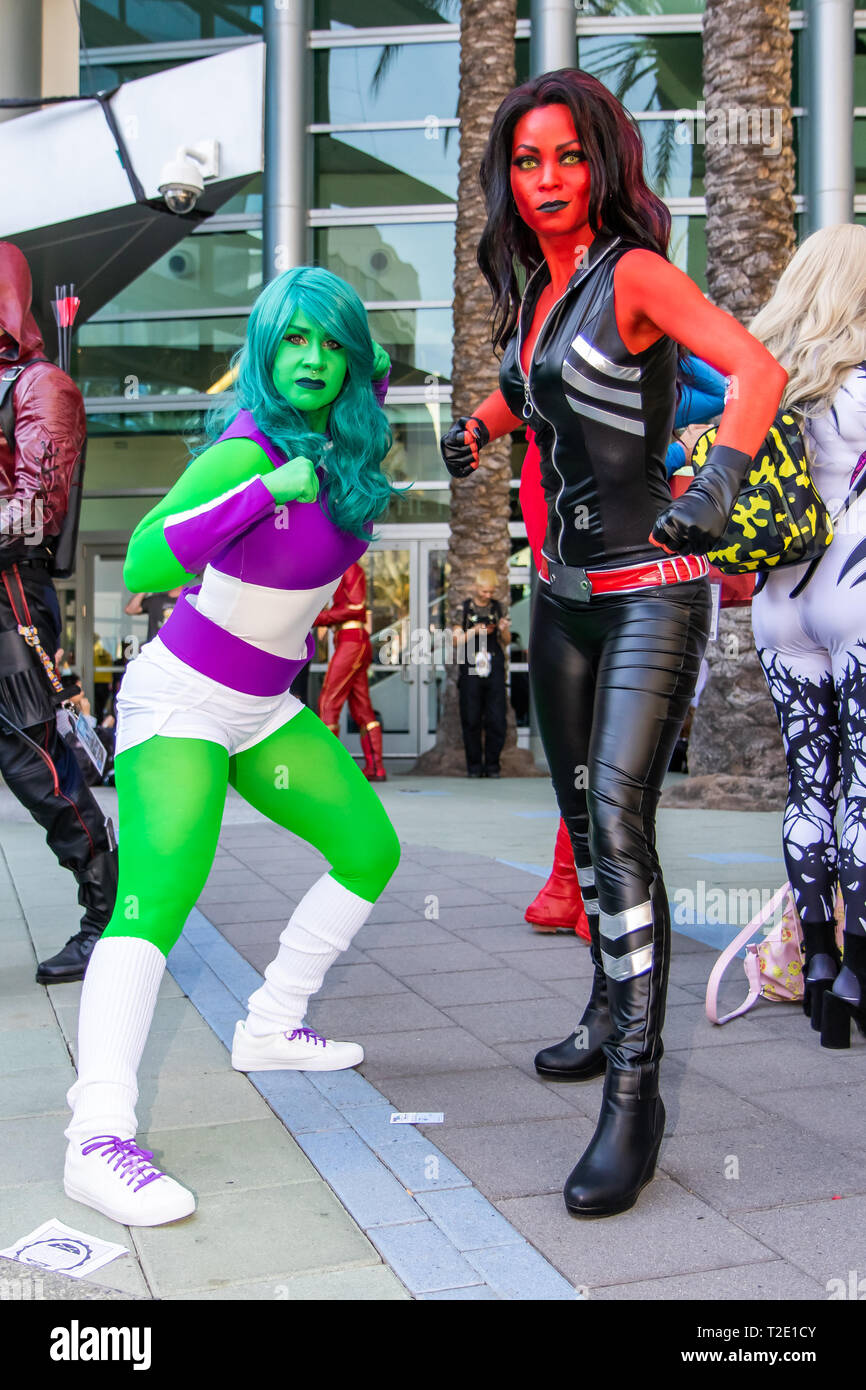 March 30, 2019 - Wonder-Con Cosplay Day 2 (Credit Image: © Marissa ...