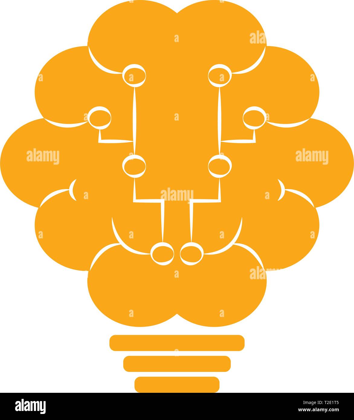 abstract light bulb Stock Vector Image & Art - Alamy