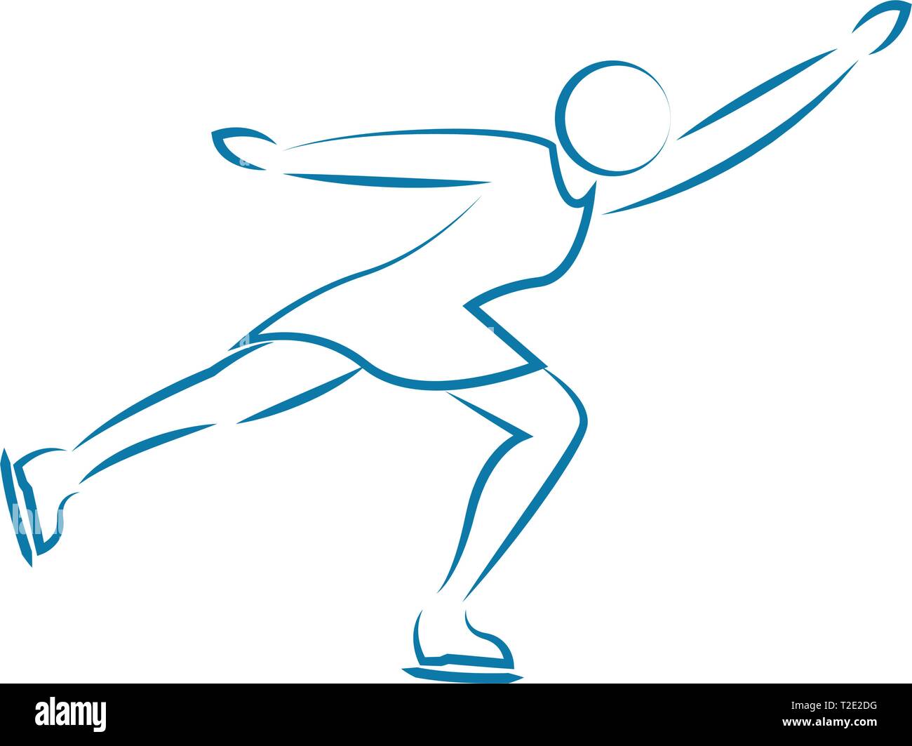 ballet on ice Stock Vector Image & Art - Alamy