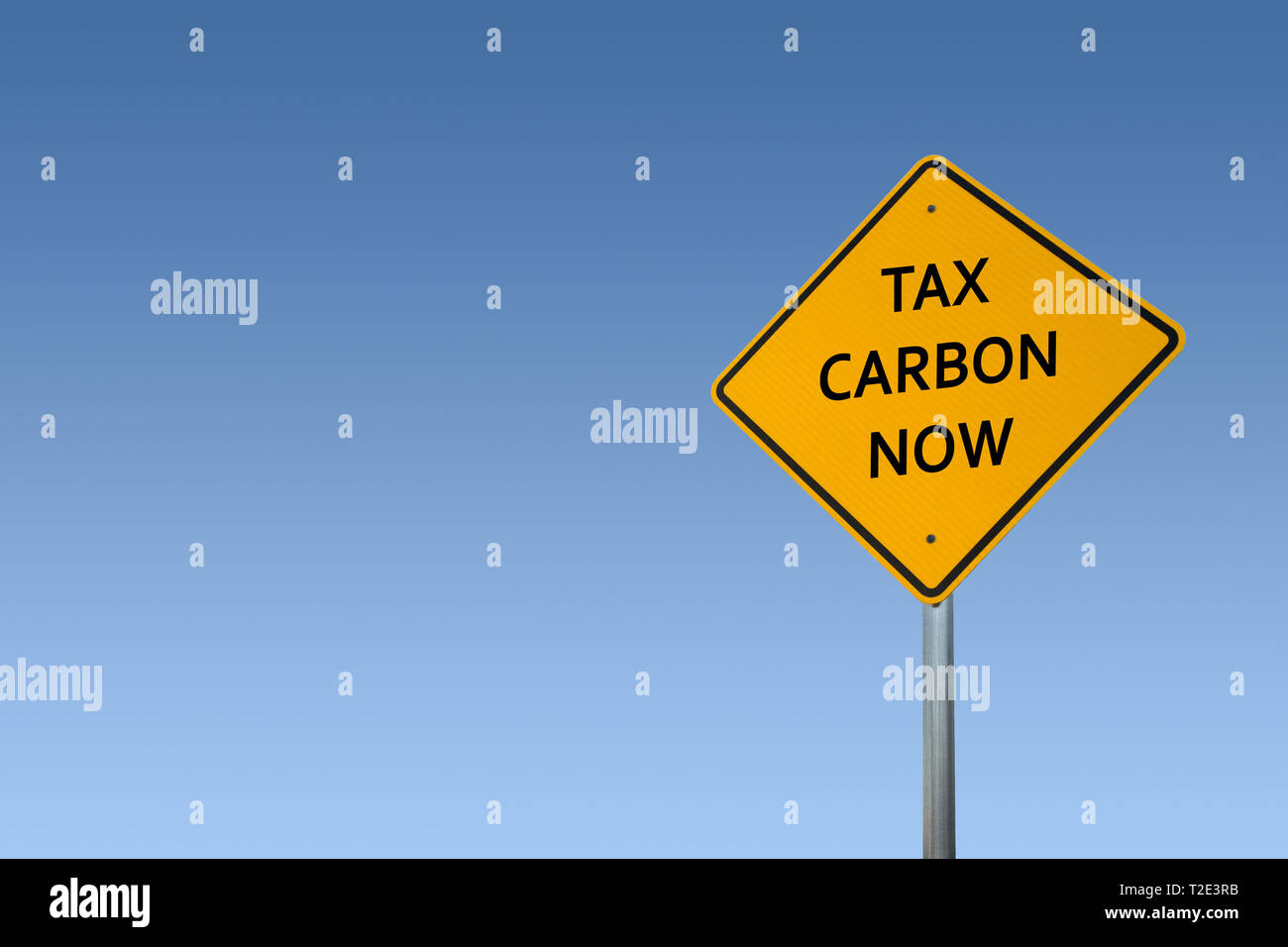 Environmental Sign Posts Stock Photo - Alamy