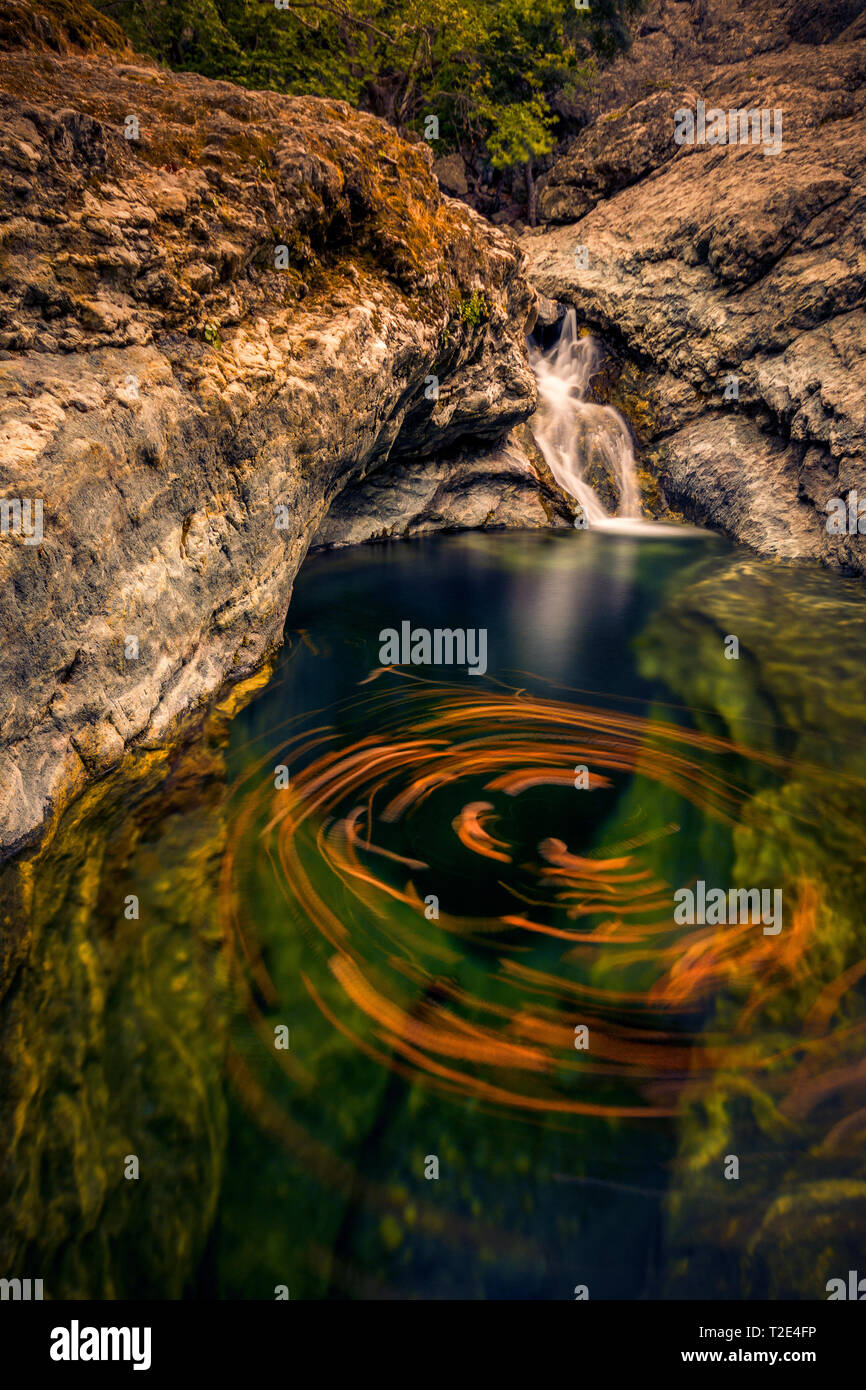 Samothrace greece waterfall hi-res stock photography and images - Alamy