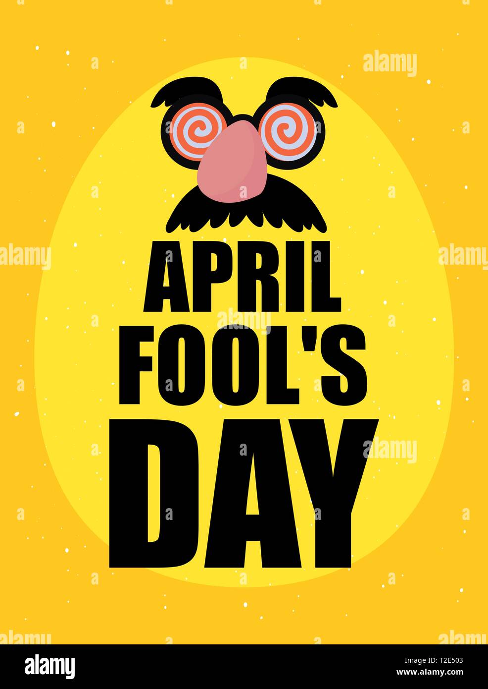 april fools day lettering celebration vector illustration Stock Vector ...