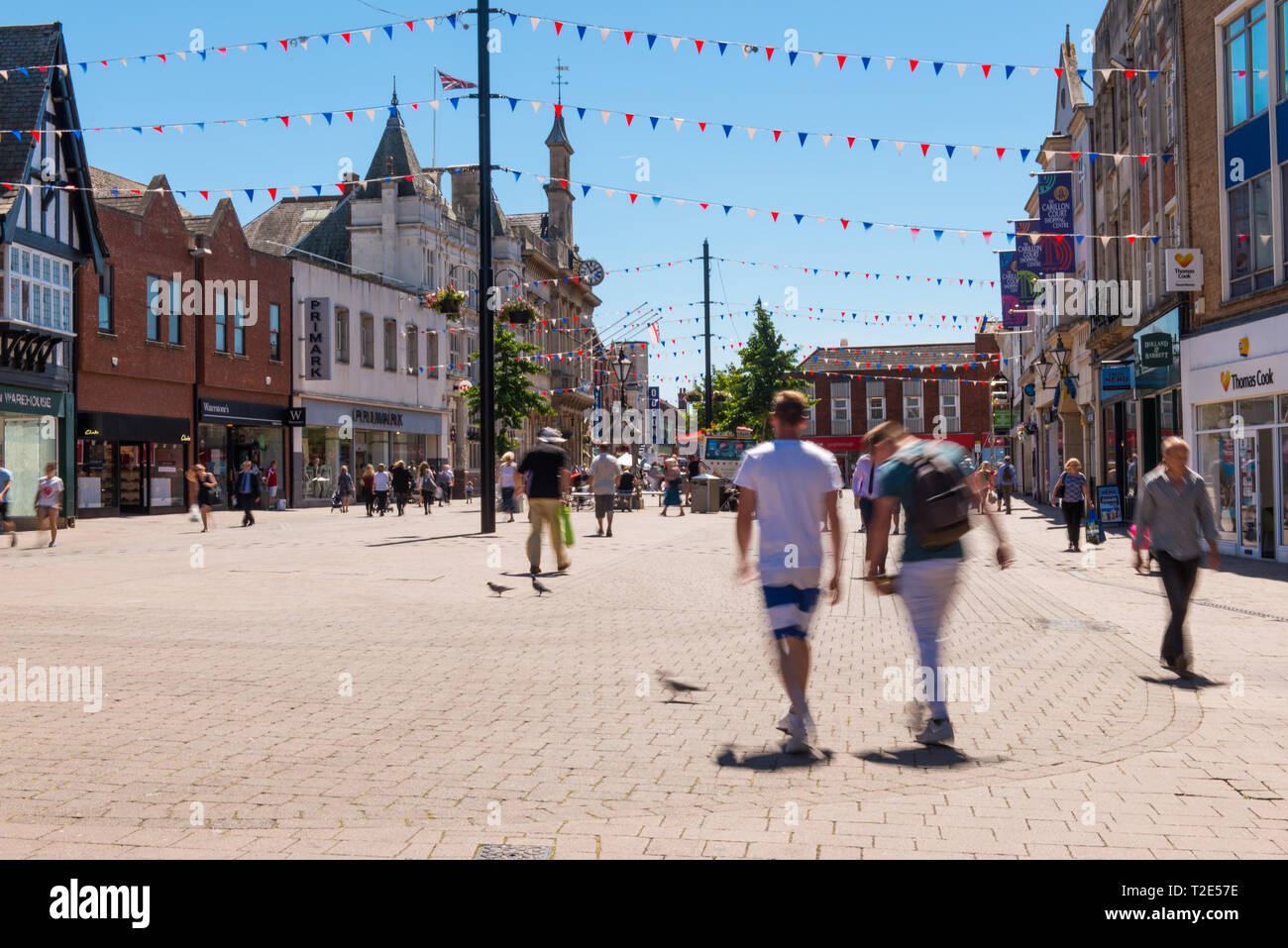 Loughborough high street hi-res stock photography and images - Alamy