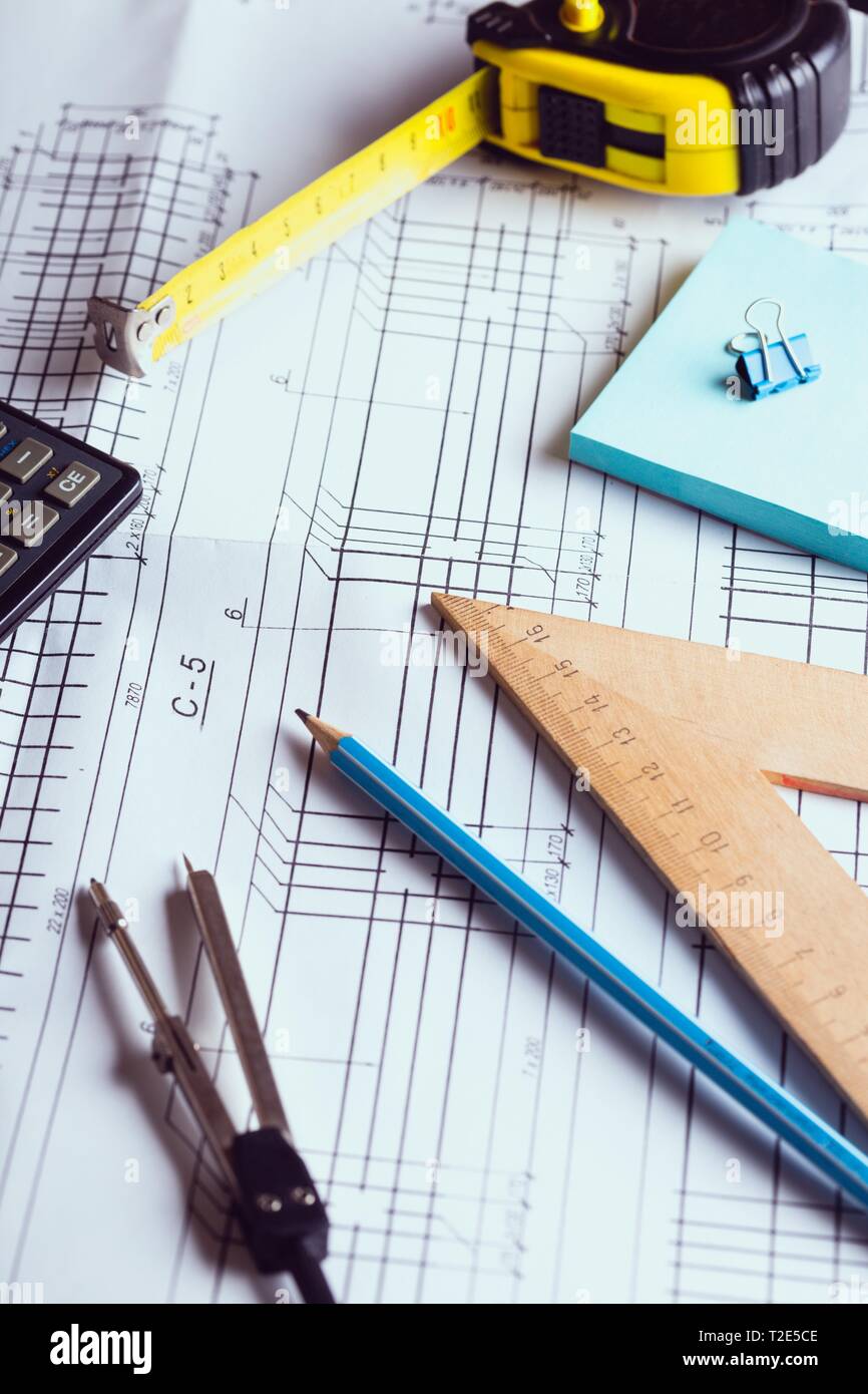 Flat plans details hi-res stock photography and images - Alamy
