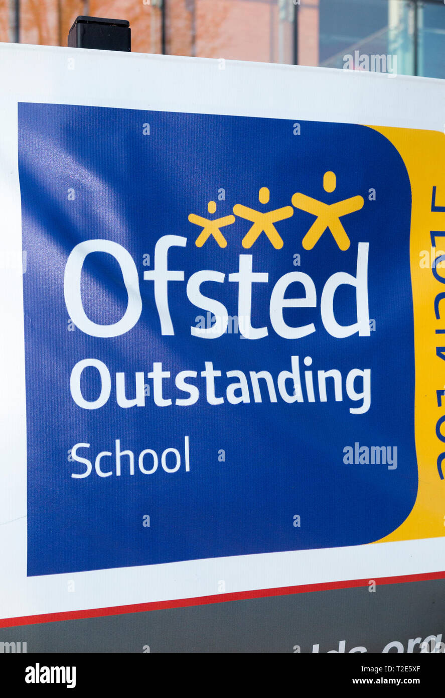 Ofsted outstanding school banner hi-res stock photography and images ...