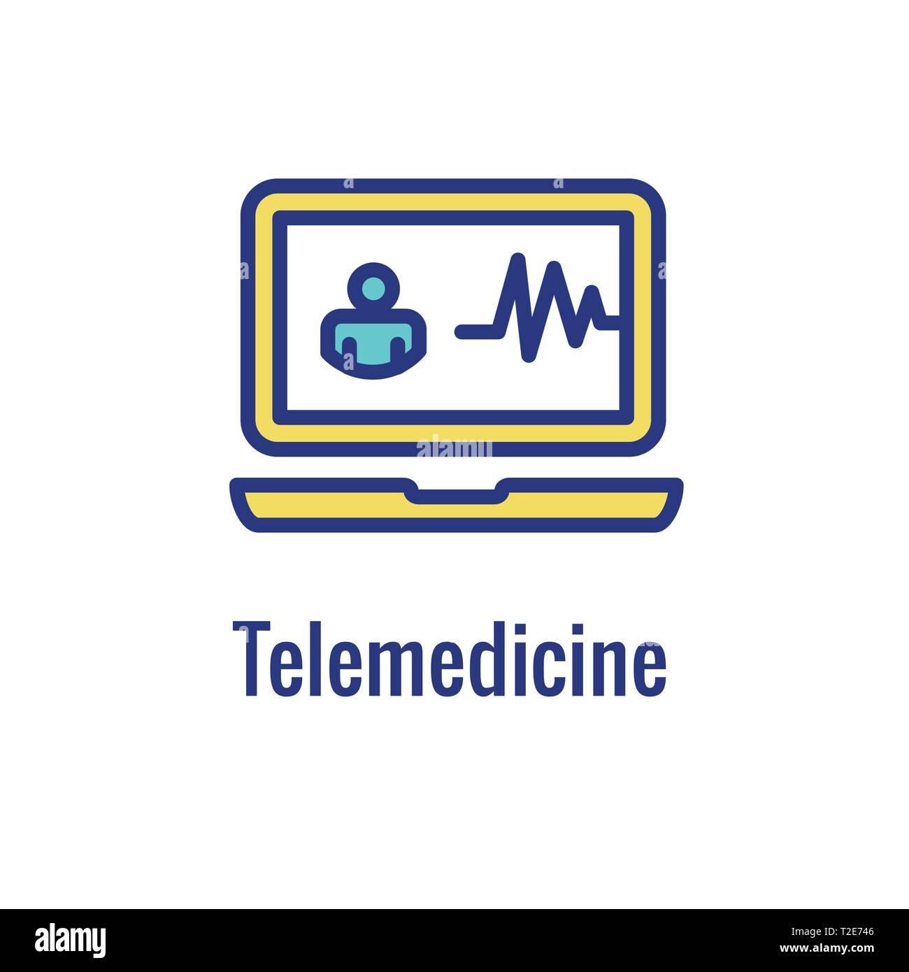 Digital Health Icon - Wearable Technology or Mobile / Tablet image ...