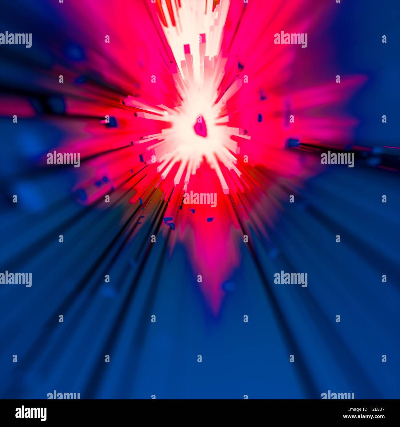 Radiating particles hi-res stock photography and images - Alamy