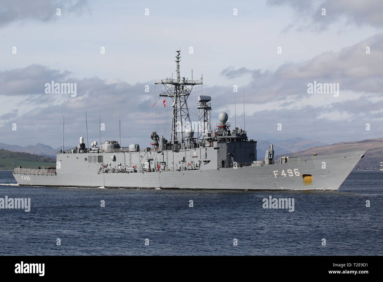 TCG Gokova (F496), a Gabya-class (or G-class) frigate operated by the ...