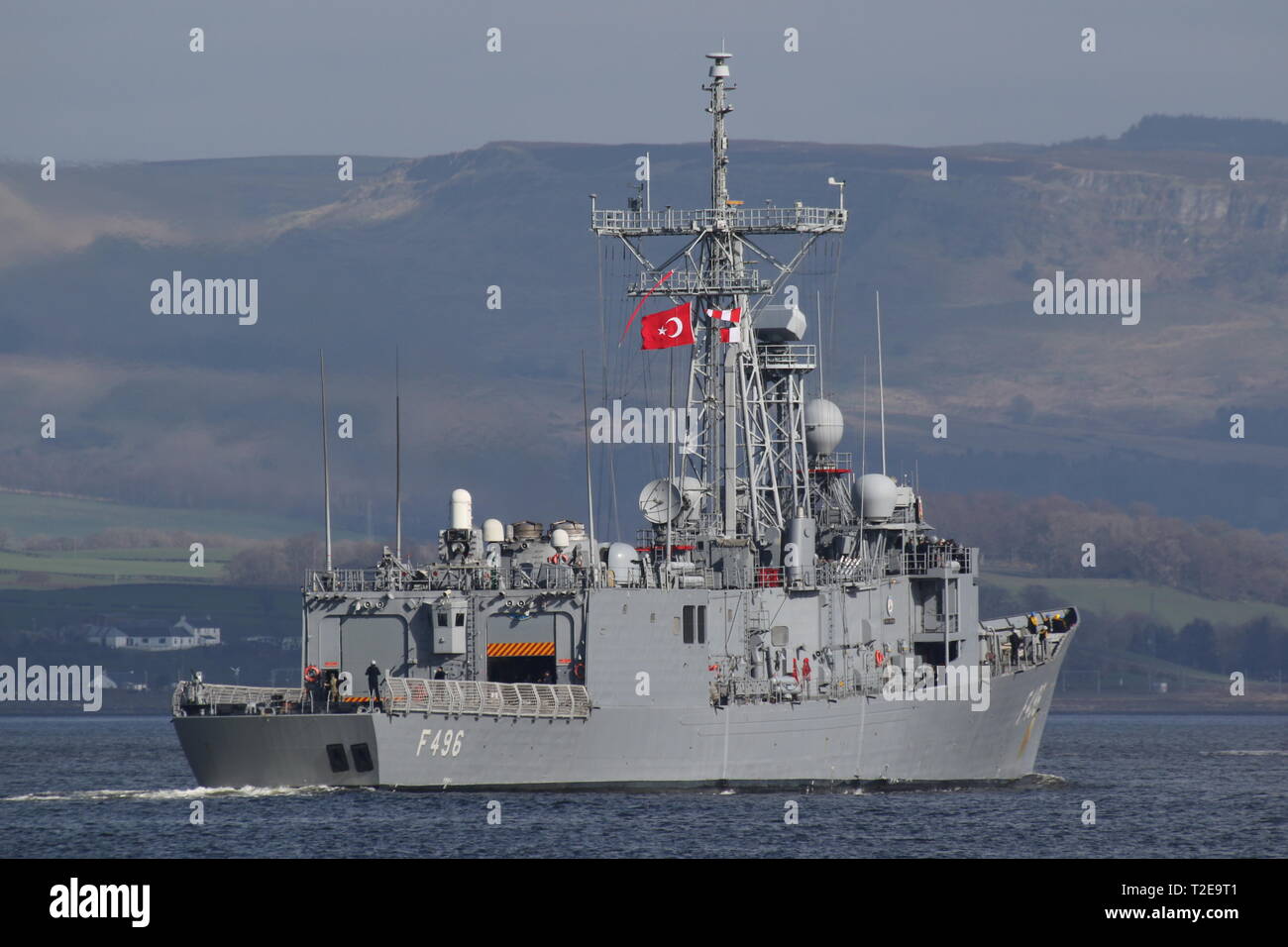 TCG Gokova (F496), a Gabya-class (or G-class) frigate operated by the ...